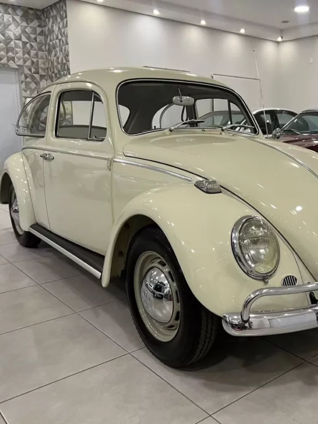 Guardado por 56 anos, VW Fusca 1968 Segue Original - Motor Prime